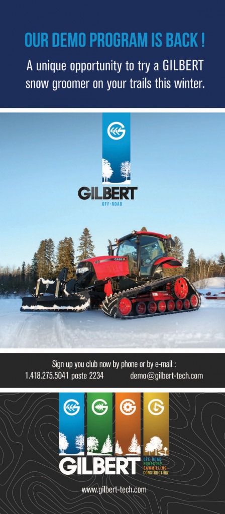 Snow groomer demo program | Gilbert Products