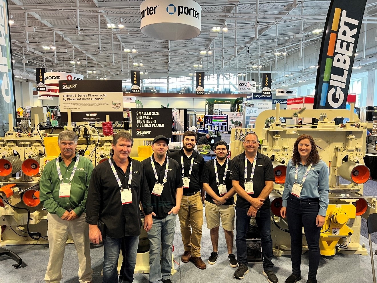 Planer Division sales team at SFPA | Gilbert Products